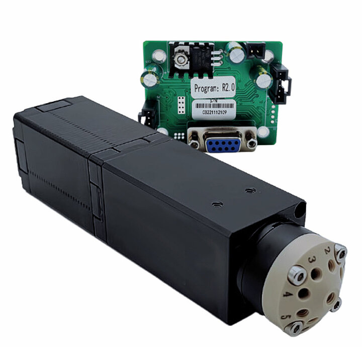 Micro Low-Pressure Rotary Shear Valves MLPR-Series